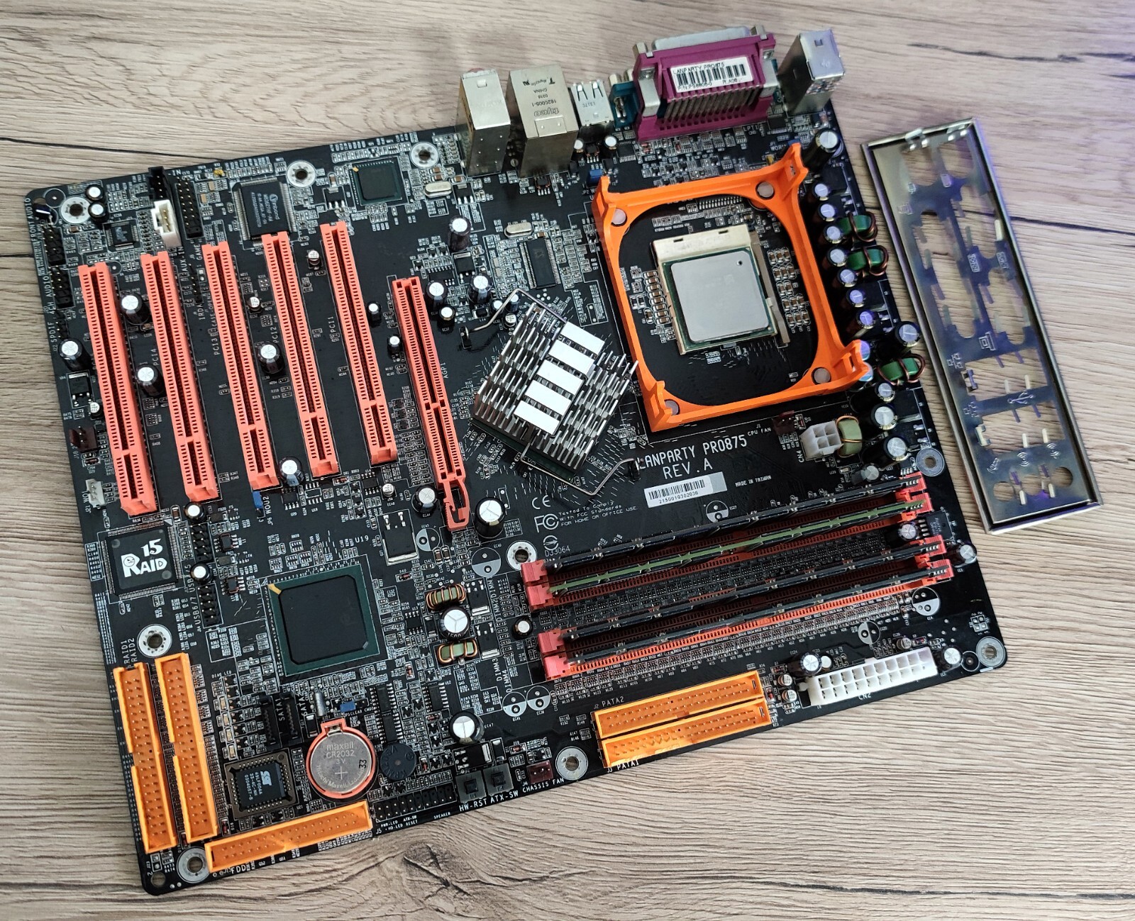 DFI LanParty PRO 875 Socket 478 Intel 875P Motherboard + CPU + 4GB ...