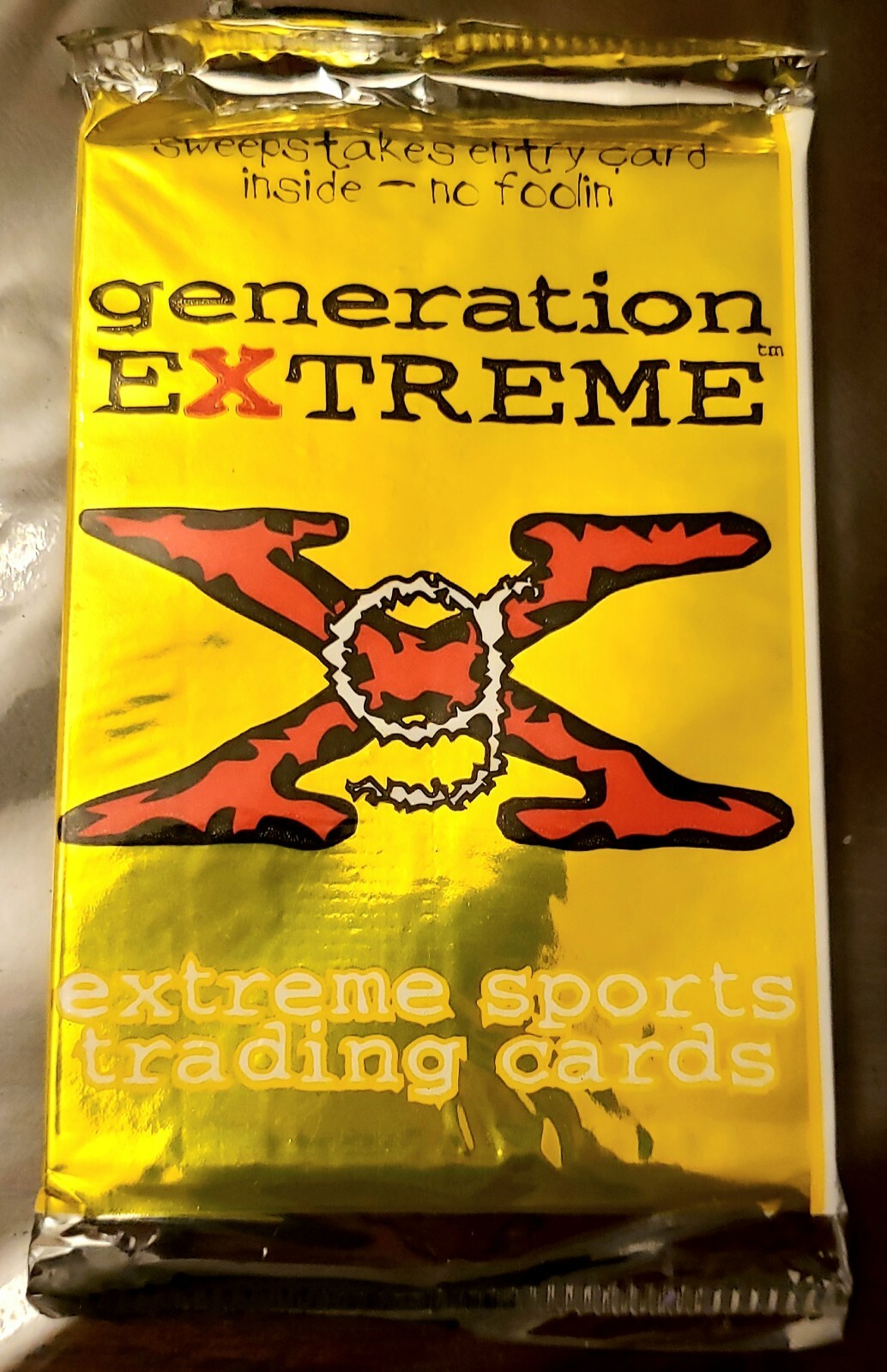 GX Generation Extreme One pack of extreme sports trading cards very ...