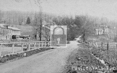 Street View Scene Powder Valley Pennsylvania PA 8x10 Reprint | eBay