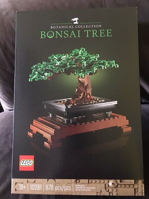 LEGO Bonsai Tree 10281 Building Kit (878 Pieces) New In box -Sealed ...