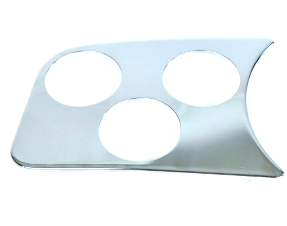 Bug Baja Type-1 Dash Panel,3 Gauge Hole 2-1/16,Chrome,14-1002 | eBay