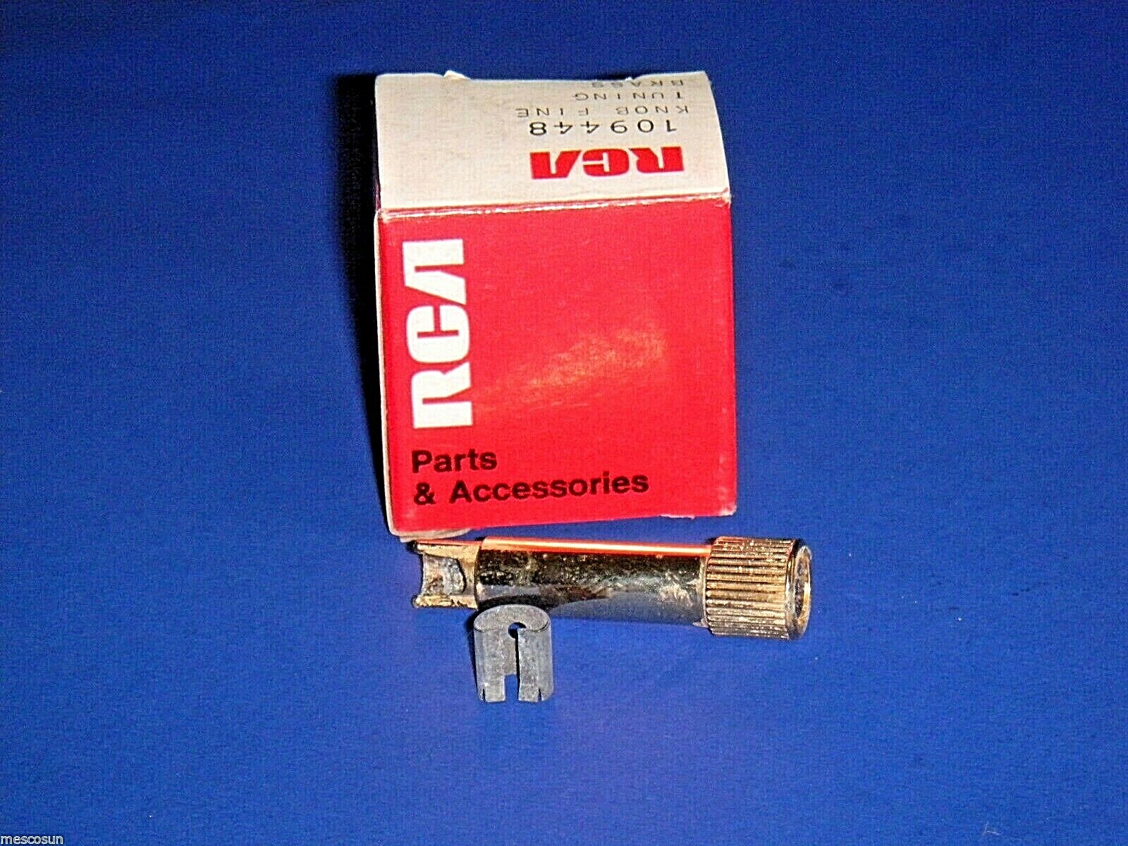 Vintage RCA 109448 Brass TV Fine Tuning Knob NOS | eBay