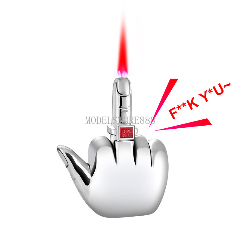 Funny Cretive Lighter Jet Torch Gas Butane Refillable Windproof Lighter ...