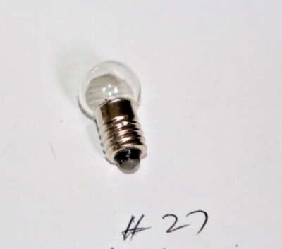 Miniature lamp bulb #27 (27) 4.9V | eBay