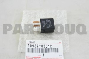 9098702012 Genuine Toyota RELAY 90987-02012 | eBay