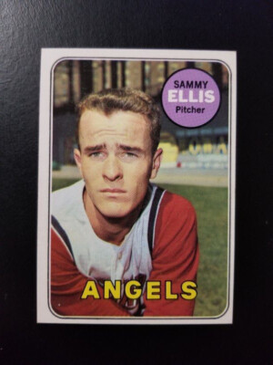SAMMY ELLIS 1969 TOPPS BASEBALL CARD #32 CALIFORNIA ANGELS | eBay