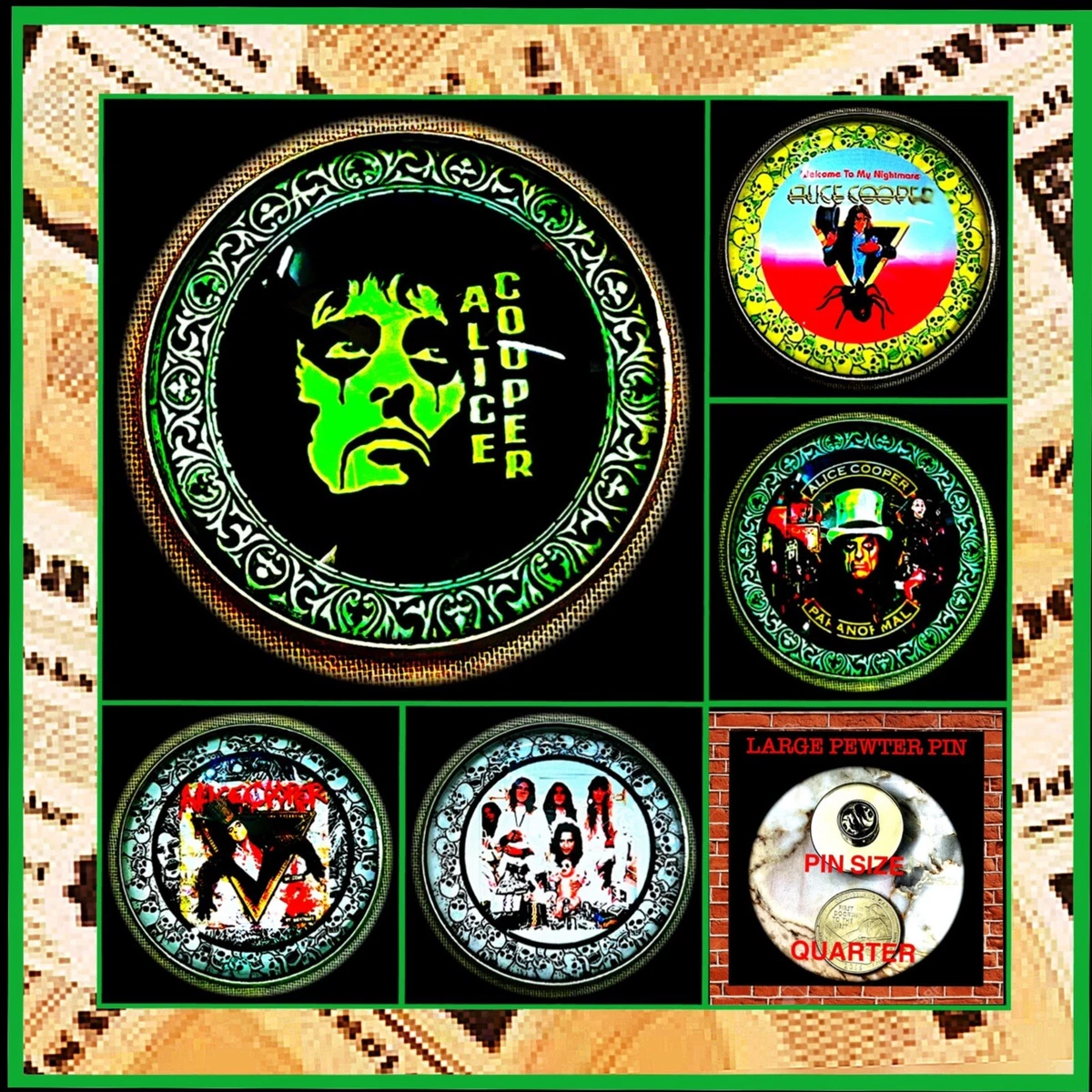 Alice Cooper Album Covers