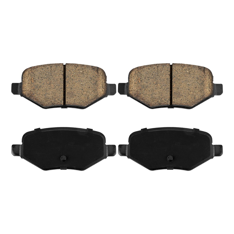 4PC Rear Ceramic Brake Pads fit for 2011-2014 Ford Edge Ford Explorer ...