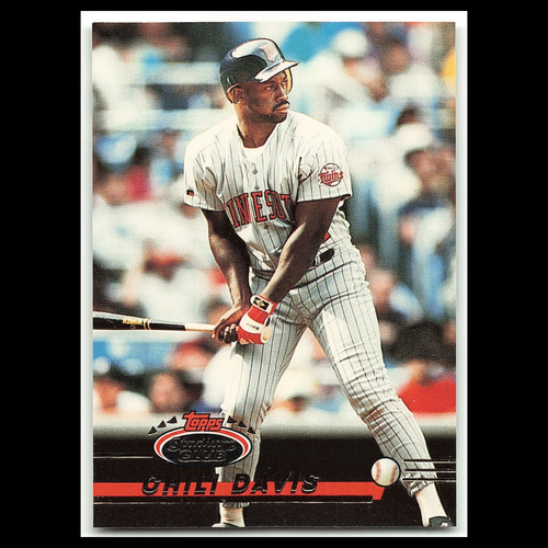 Chili Davis #222 1993 Topps Stadium Club Minnesota Twins Baseball Card ...