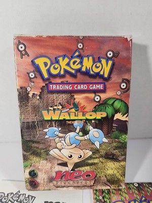 Pokémon Neo Discovery Wallop Theme Deck, Card List *INCOMPLETE DECK See ...