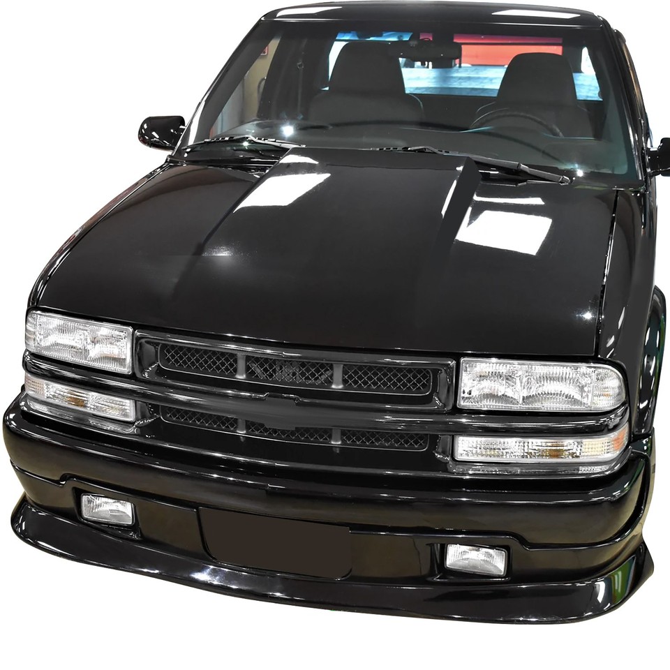 For 98-03 Chevy S10 SS Xtreme OE Style Matte Black Front Grille w ...
