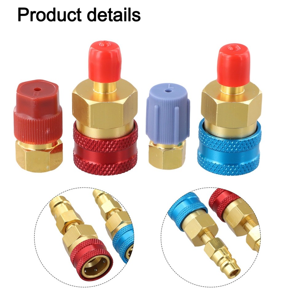 Car A/C Conversion Kit Air Conditioning Coupler For Car A/C Maintenance ...
