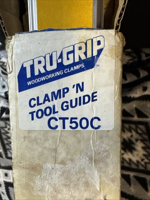 2x Tru-Grip 24" Clamp 'N Tool Guide Edge to Edge CT50C Multi-Purpose ...