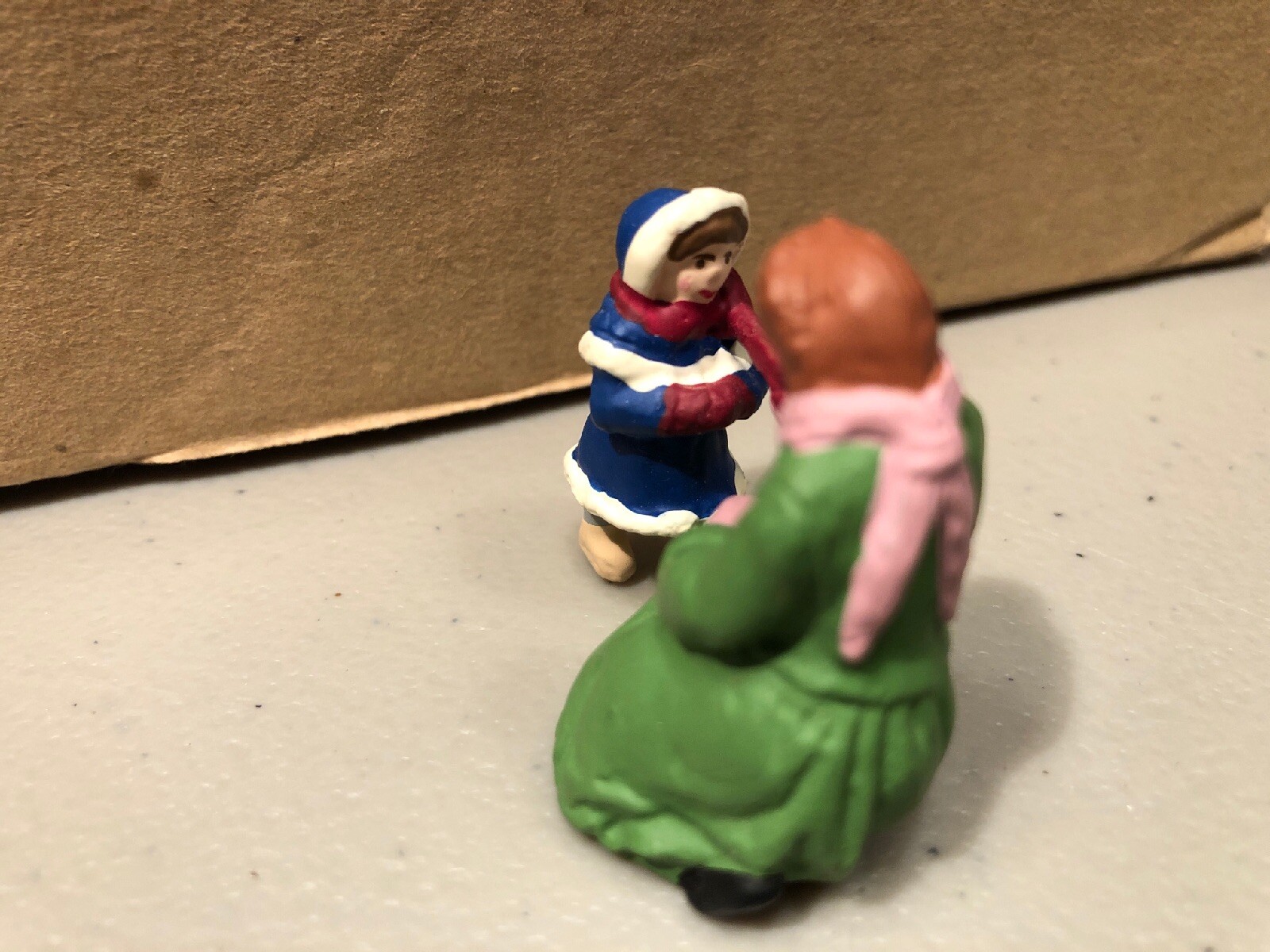 Mr Christmas Holiday Skaters 1995 Replacement Pieces Mother And Child ...