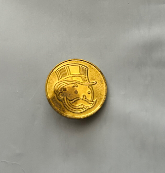 Rare Franklin Mint Monopoly Chair -Side Medal/ Medallion/ Coin ...