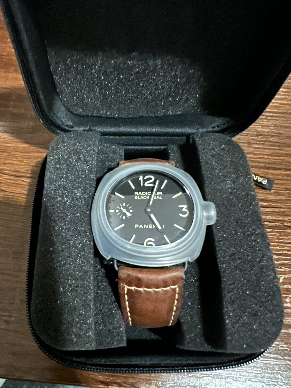 Panerai Radiomir Men's Black Ceramic Watch - PAM 292 | eBay