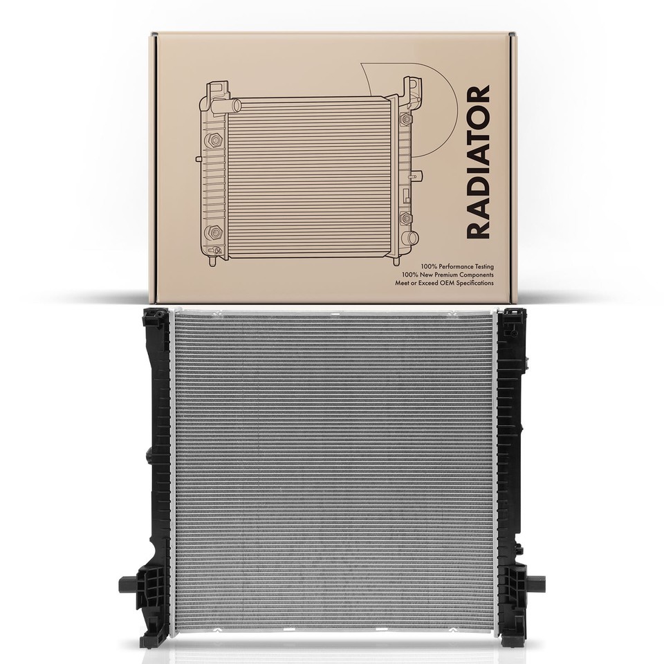 Primary Radiator w/o Oil Cooler for BMW G01 X3 2018-2019 G02 X4 2019 2 ...