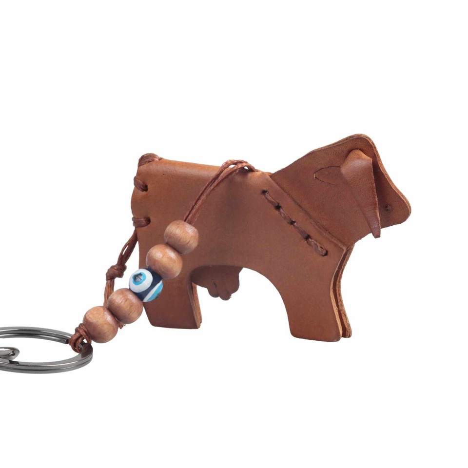 Leather Elephant Keychain, Charm for Women's Purse & Bags | Handmade ...