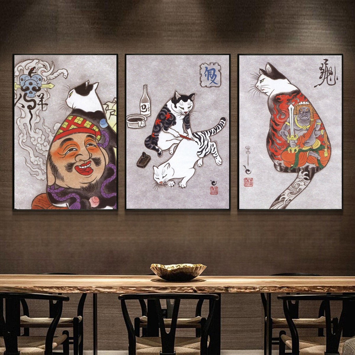 Japanese Scroll Art Tattoos