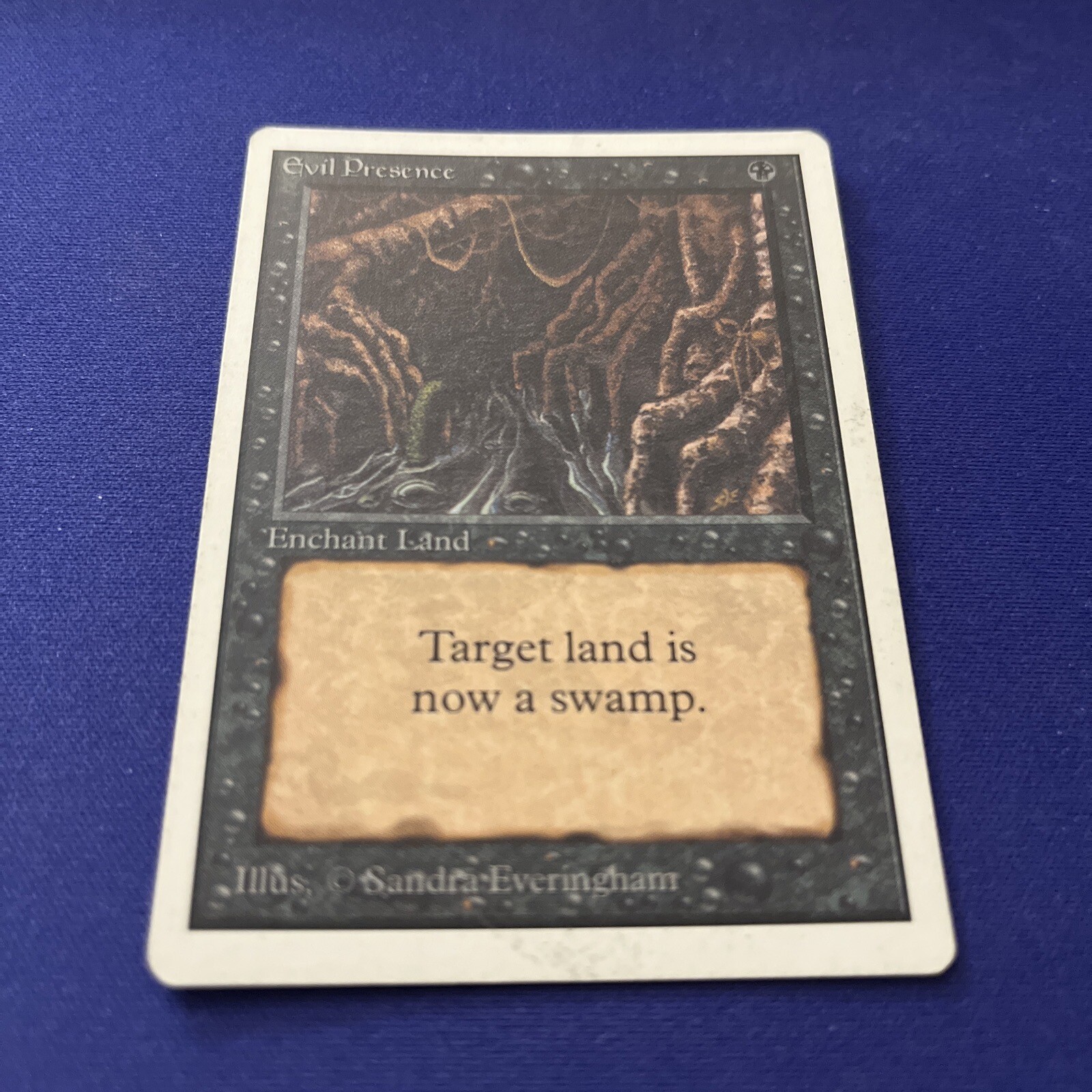 MTG Evil Presence Revised Edition Regular Uncommon | eBay
