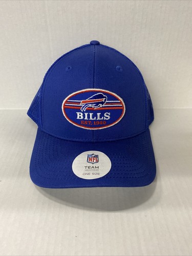 Blue NFL Buffalo Bills Hat New w/ Tag One Size Cap Football NWT Mafia ...