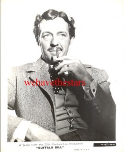 Vintage Frank Fenton CHARACTER ACTOR '44 BUFFALO BILL Publicity ...