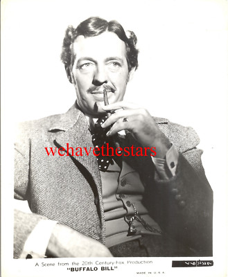 Vintage Frank Fenton CHARACTER ACTOR '44 BUFFALO BILL Publicity ...