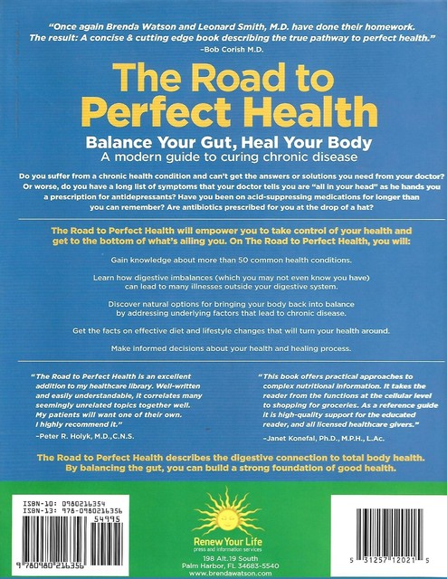The Road to Perfect Health : Balance Your Gut, Heal Your Body by Watson ...