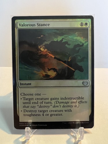 Valorous Stance | FOIL | Innistrad Crimson Vow | MTG Magic Cards | eBay
