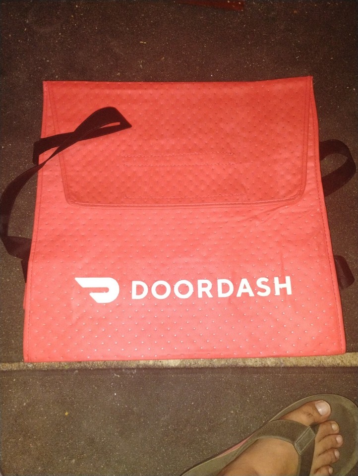 🍕🚗 Foldable Insulated DoorDash Pizza/Food Delivery Bag With Handles 🍕🚗 ...