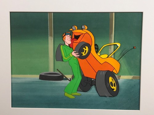 Animation Production 3 Cel Setup - Speed Buggy + Tinker + Drawing -1970 ...