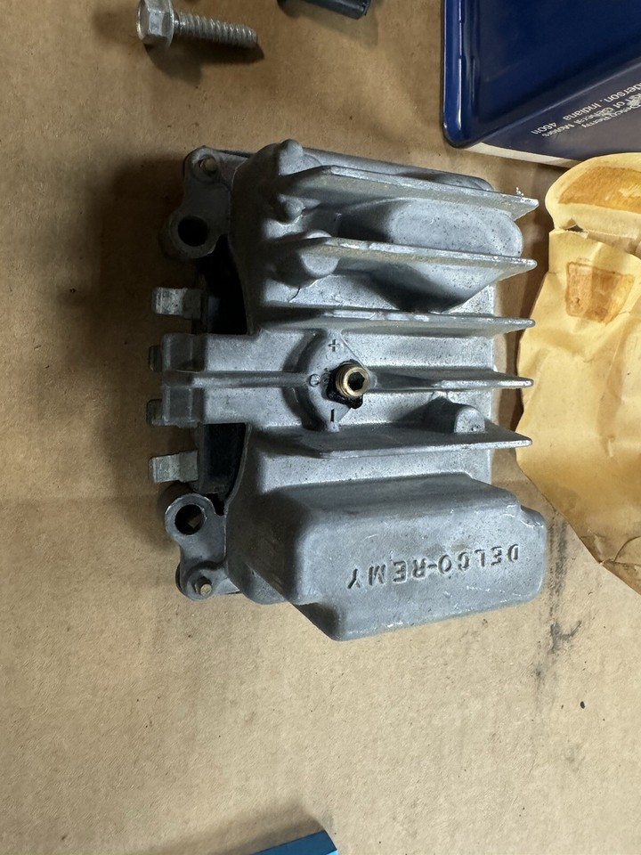 NOS Delco Remy 1116378 D639 Voltage Regulator Date Code 4j 1964 Gm ...