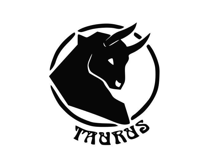 TAURUS Seal Birth Sign Astrology Zodiac Vinyl Decal Car Wall Sticker ...