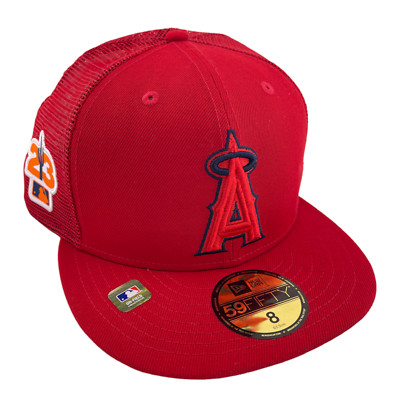 New Era Los Angeles Angels MLB 2023 Spring Training Mesh Back 59Fifty ...