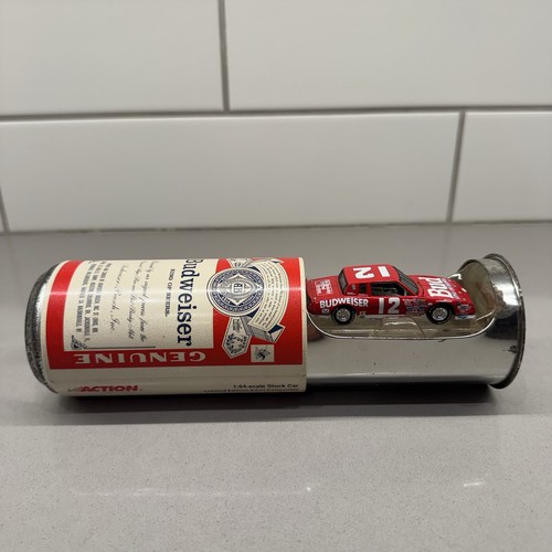 Neil Bonnett #12 Budweiser 1/64 Nascar In A Can 1985 Mote Carlo 1/17496 ...