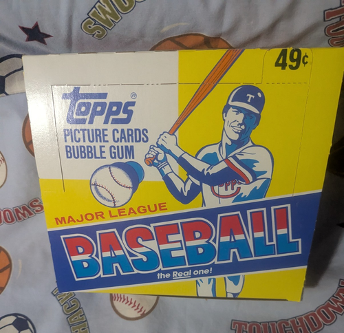 1983 Topps Baseball Miss-Wrap Cello Box Original Stock From Topps 24 ...