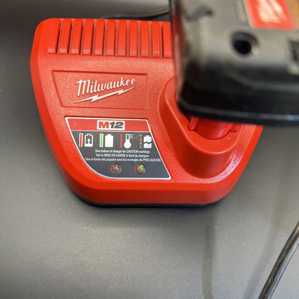 Milwaukee M2 Battery And Charger Combo Used Please Read | eBay