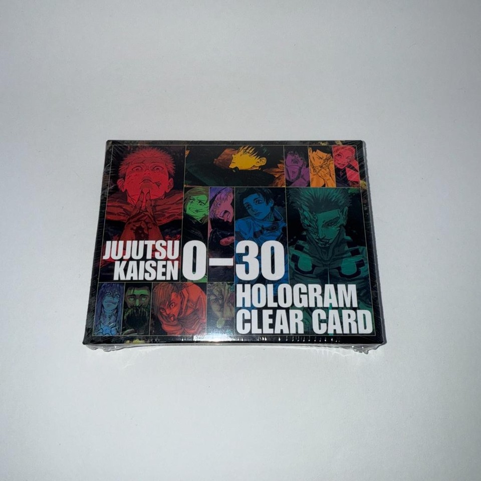 Jujutsu Kaisen Vol 0-30 All Characters Holo Clear Card Set UNOPENED | eBay