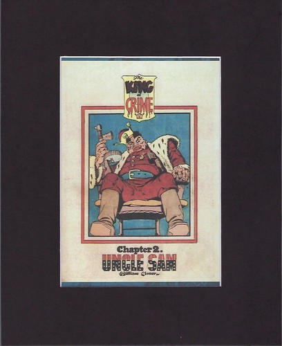 8X10" Matted Print Art Picture Comic Book Cover: The King of Crime ...