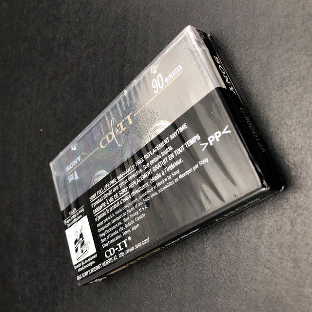 Sony Cd-it 90 Cro2 Type II Cassette for sale online | eBay