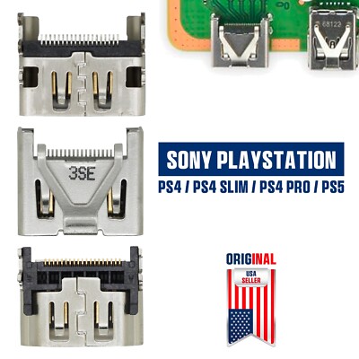 Lot OEM HDMI Port Dock Connector Socket For Sony PS4 / PS4 SLIM / PS4 ...