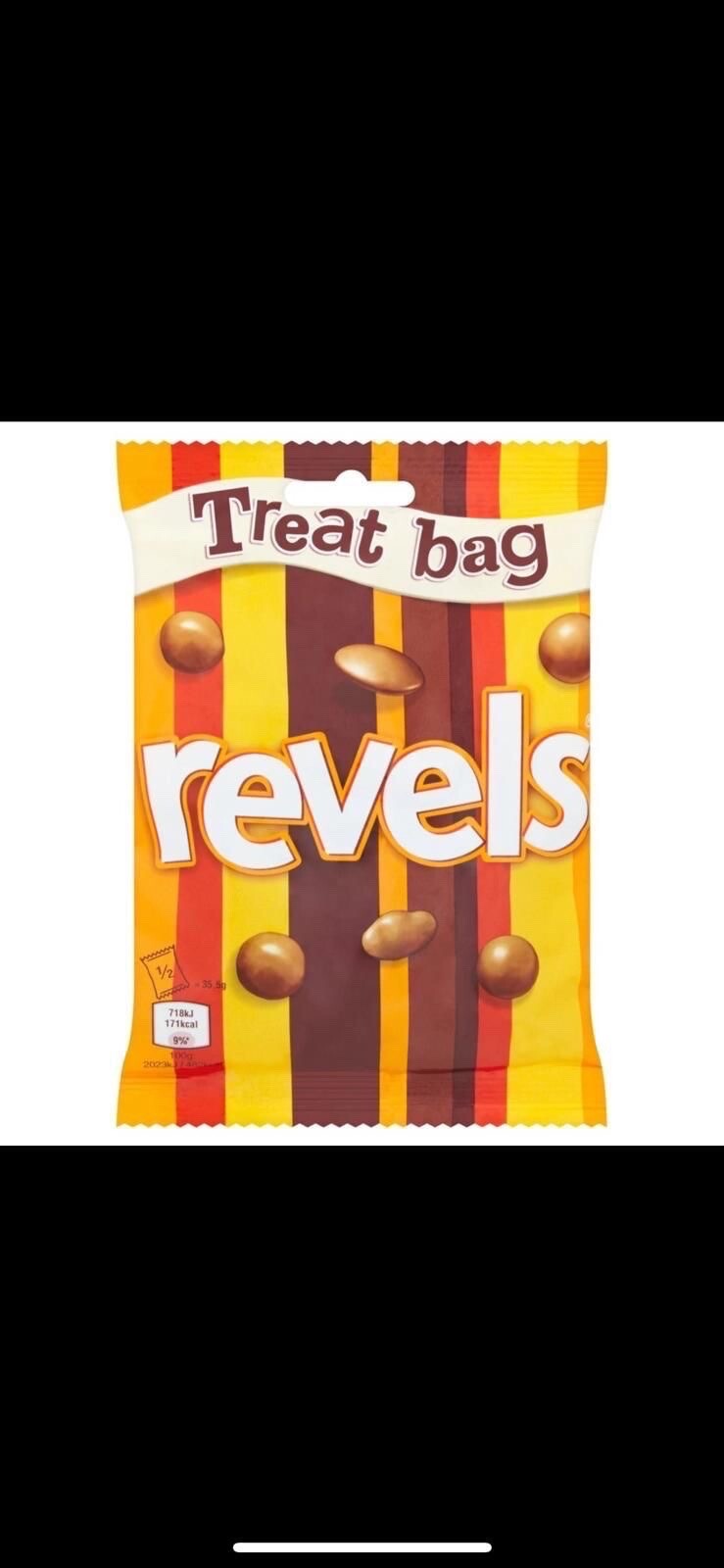 REVELS Chocolate Treat Bag 71g x Full Box - 20 Pack BB 06/2024 | eBay