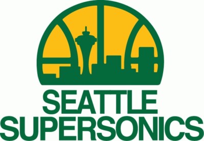 Seattle Supersonics Logo - Die Cut Laminated Vinyl Sticker/Decal NBA | eBay