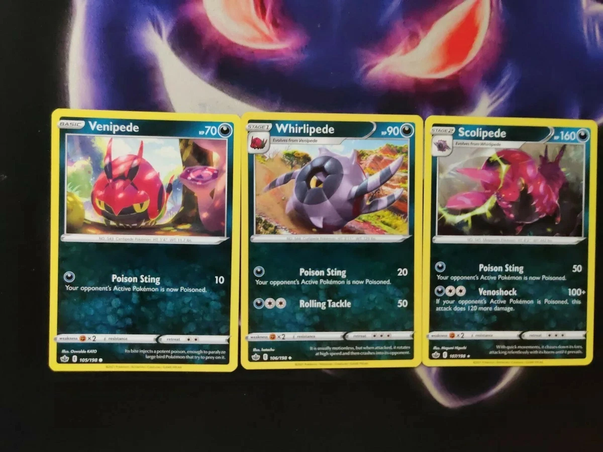 Pokemon Scolipede Evolution