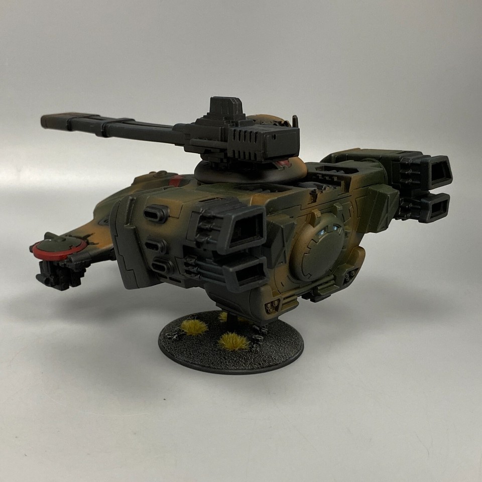 HAMMERHEAD GUNSHIP TAU EMPIRE VEHICLE TANK RAIL GUN WARHAMMER 40,000 ...