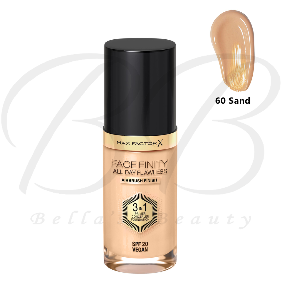 MAX FACTOR Facefinity 3in1 All Day Flawless Foundation 30ml SPF20 *ALL ...