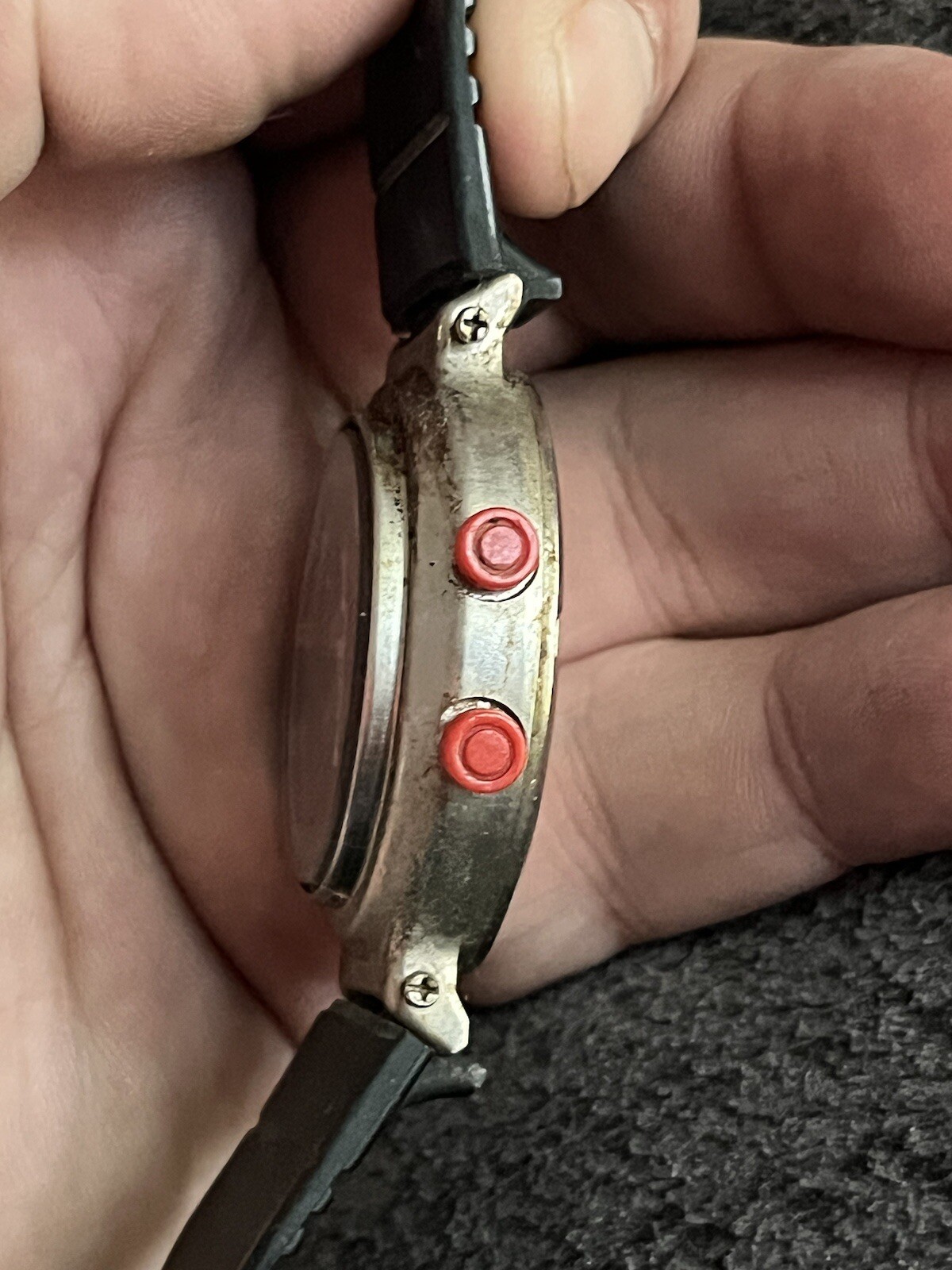 Casio AW500 380 digital vintage japan made men's watch As Is Needs Repaired | eBay