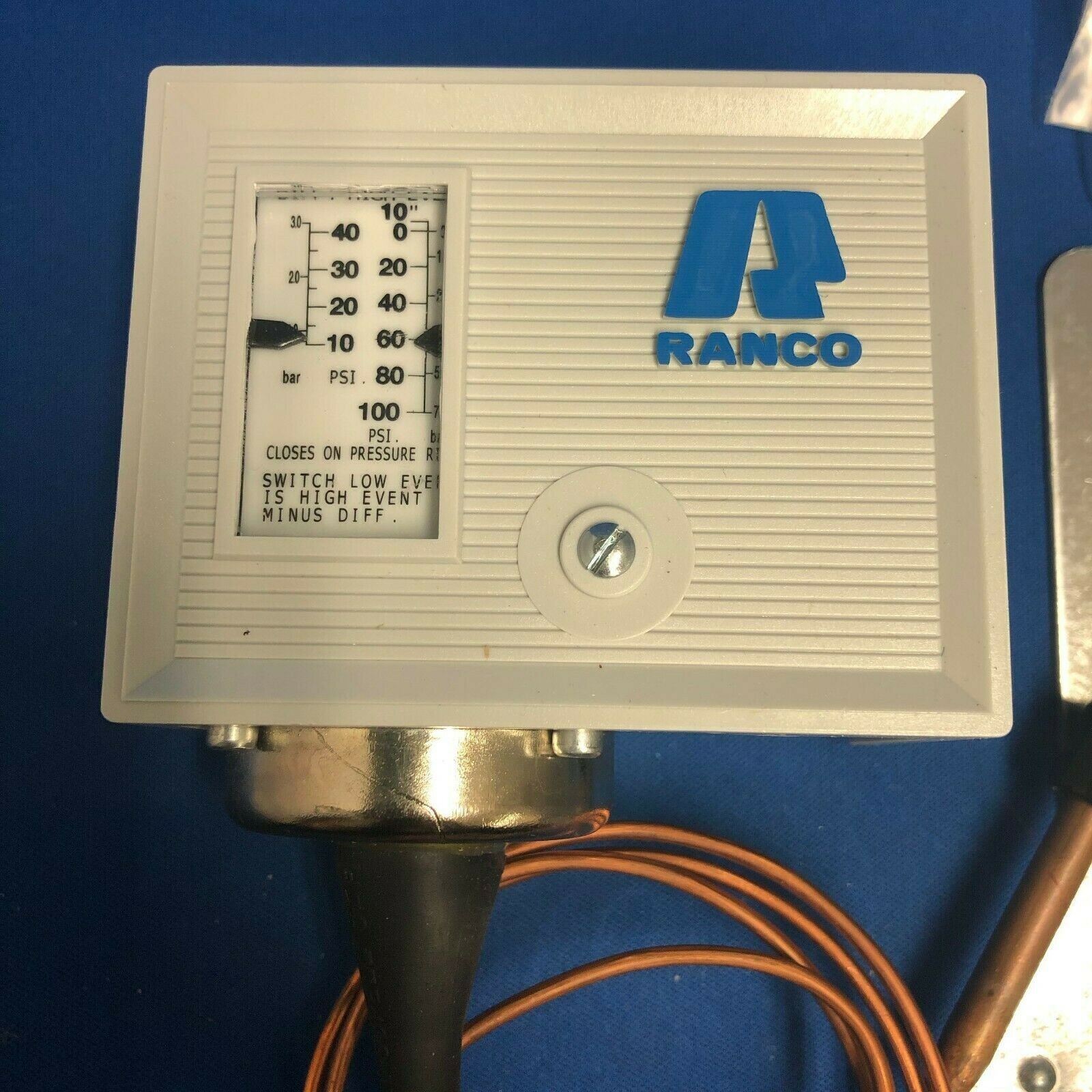 Ranco 010-1483 Low Pressure Control Switch 0101483 for sale online | eBay