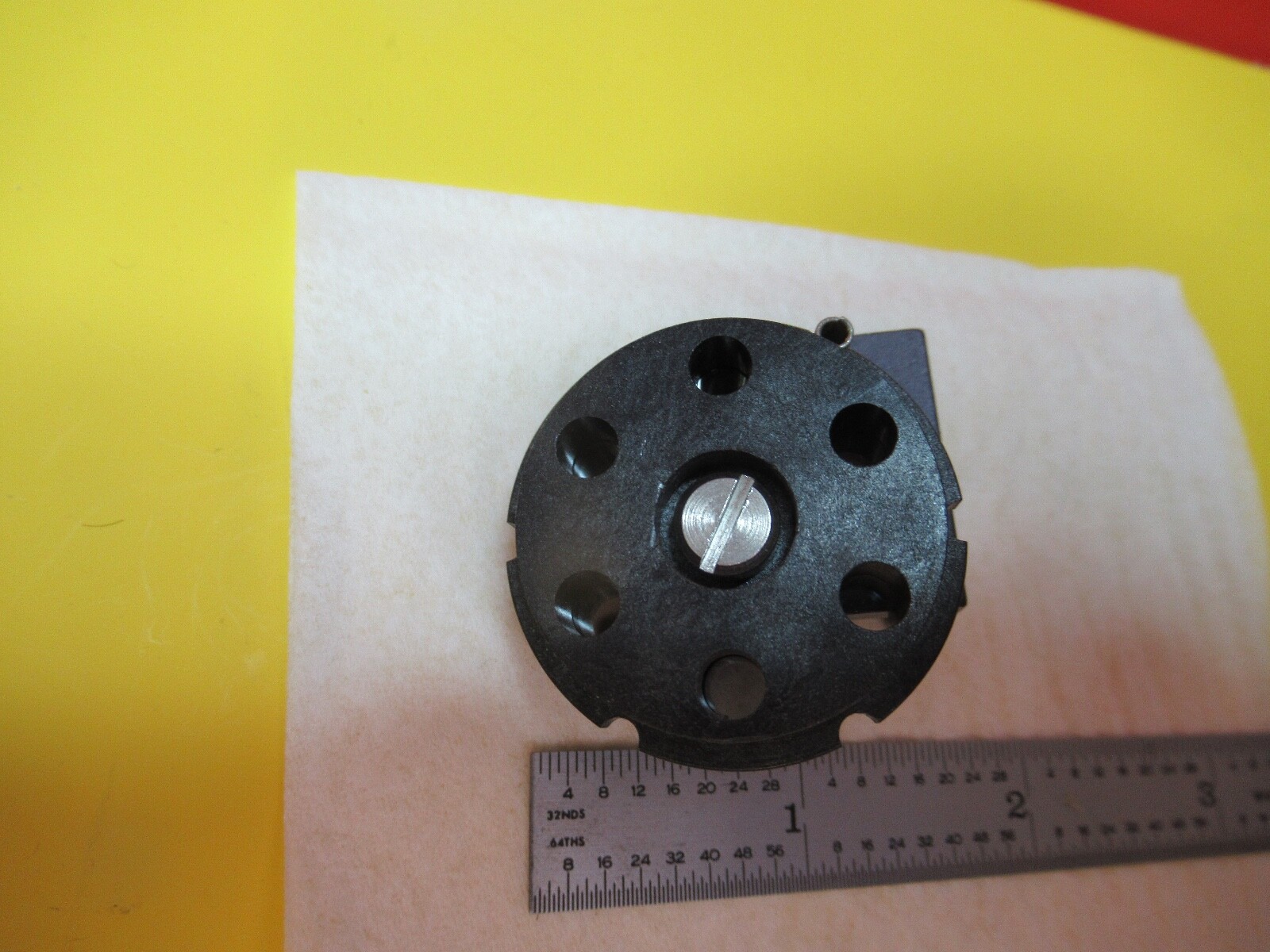 OPTICAL FILTER TURRET ND NEUTRAL FILTER + EXTRA LENS OPTICS AS PICTURED ...