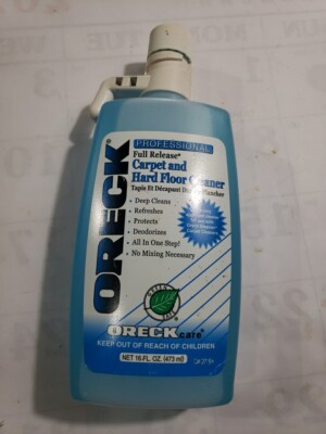 Oreck Professional Full Release Allergen Control Carpet Cleaner 16oz ...